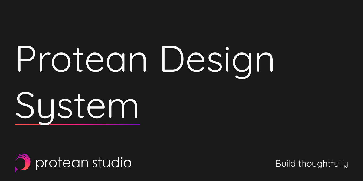Protean Design System